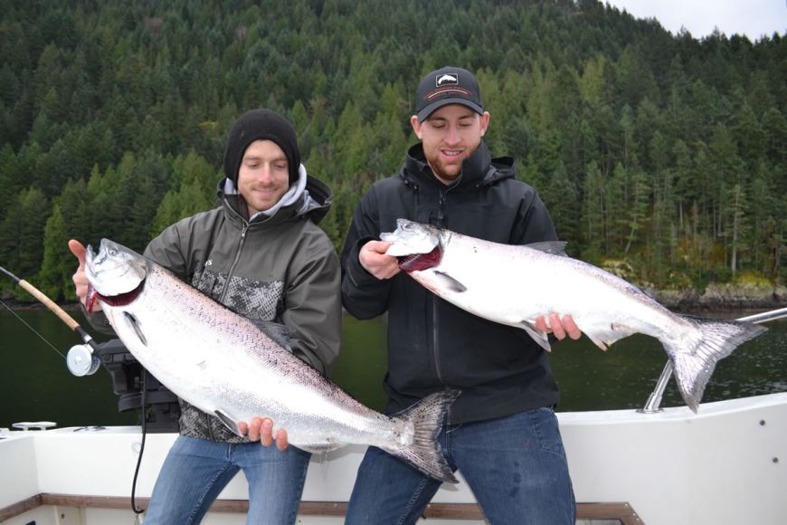 Vancouver Fishing Report, Feb 17th - Bon Chovy Salmon Fishing Charters