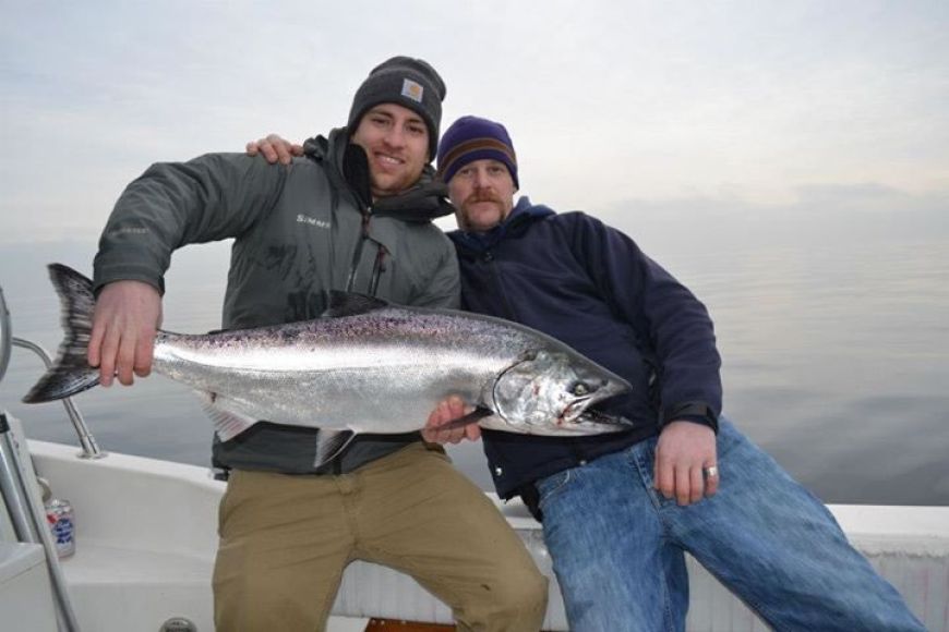 Vancouver Fishing Report, November 12th - Bon Chovy Salmon Fishing Charters