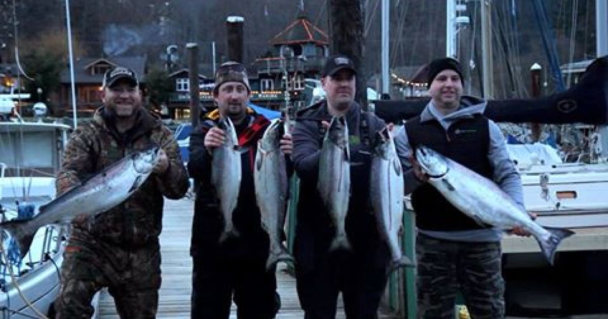 Mid March - Vancouver Fishing Update - Bon Chovy Salmon Fishing Charters