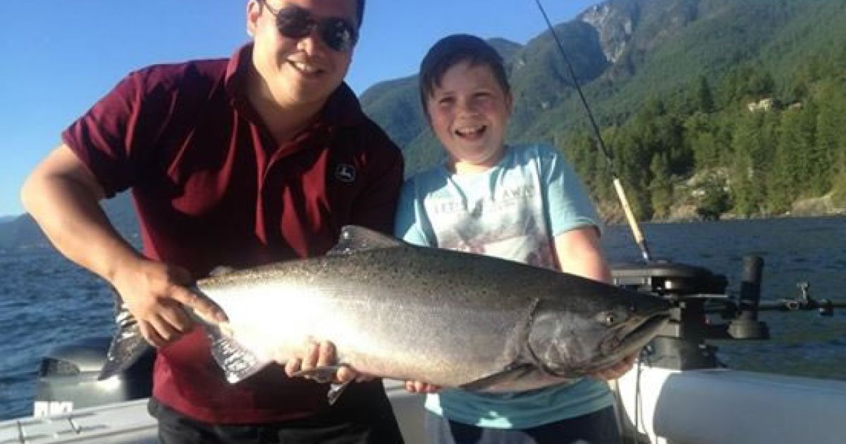 Vancouver Fishing Report, July 09 - Bon Chovy Salmon Fishing Charters