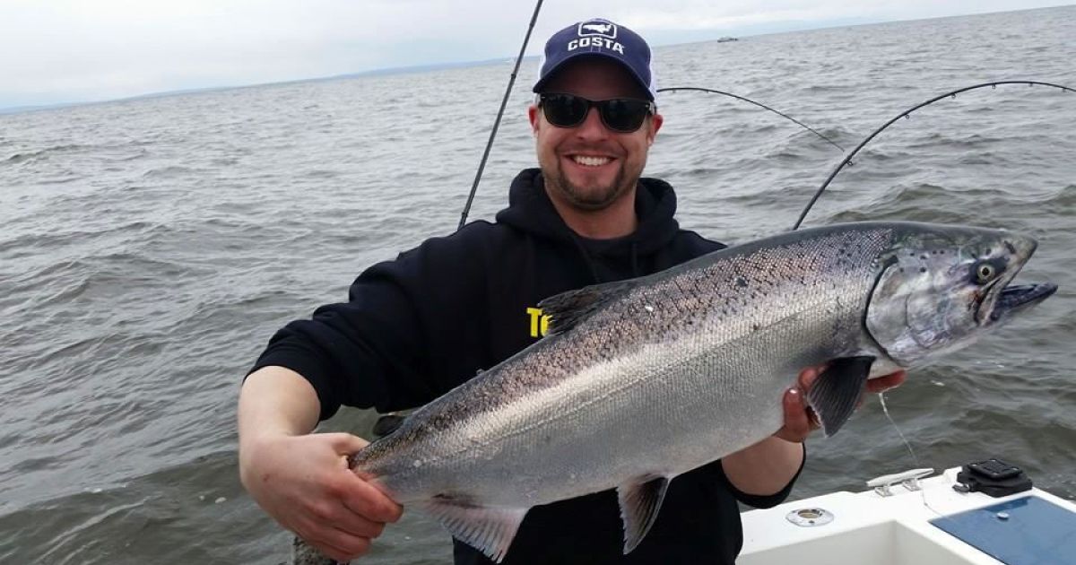 Vancouver Fishing Report, April 15th - Bon Chovy Salmon Fishing Charters